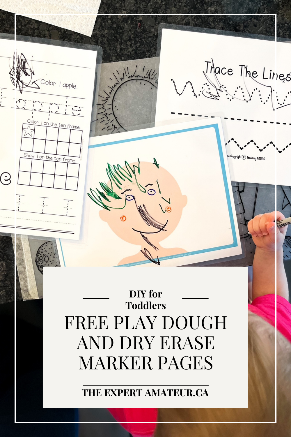 Spring Math and Motor Skills Worksheets For Toddlers – The Expert Amateur